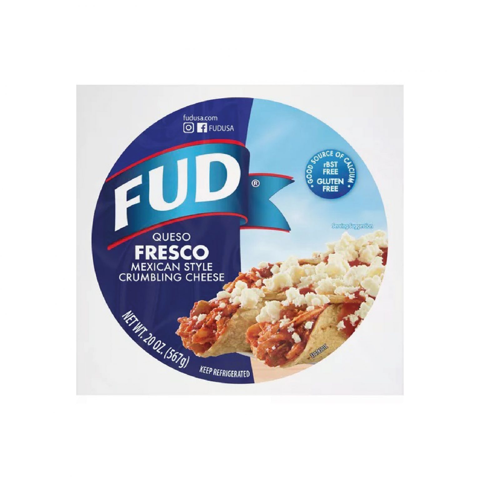 FUD QUESO FRESCO 8/20 OZ.** - Importmex