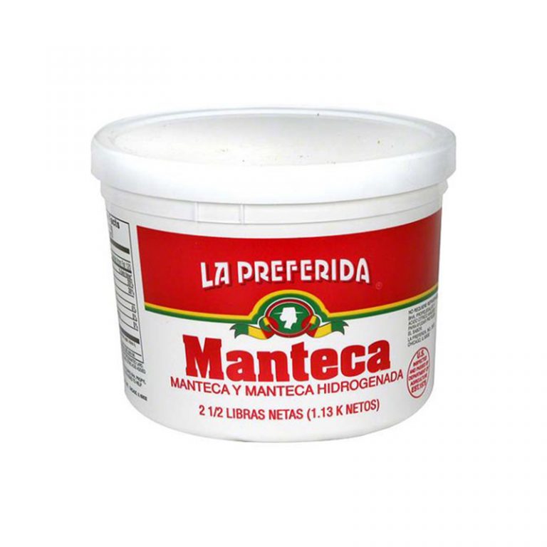 LA PREFERIDA MANTECA 12/4 LBS - Importmex