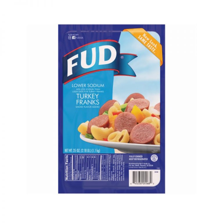 FUD CHICKEN FRANKS 6/2.5 LBS.** - Importmex