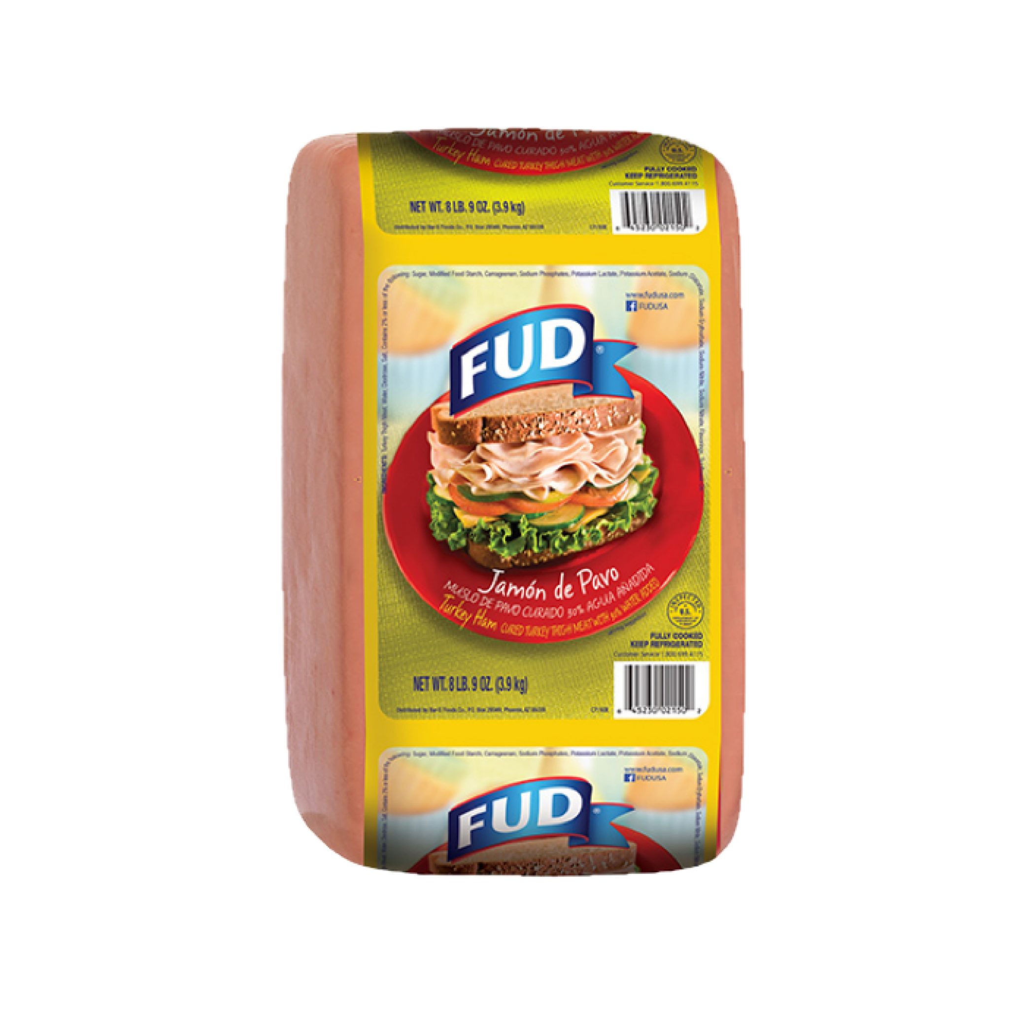 FUD PORK HEAD CHEESE 4/6 LBS.** - Importmex