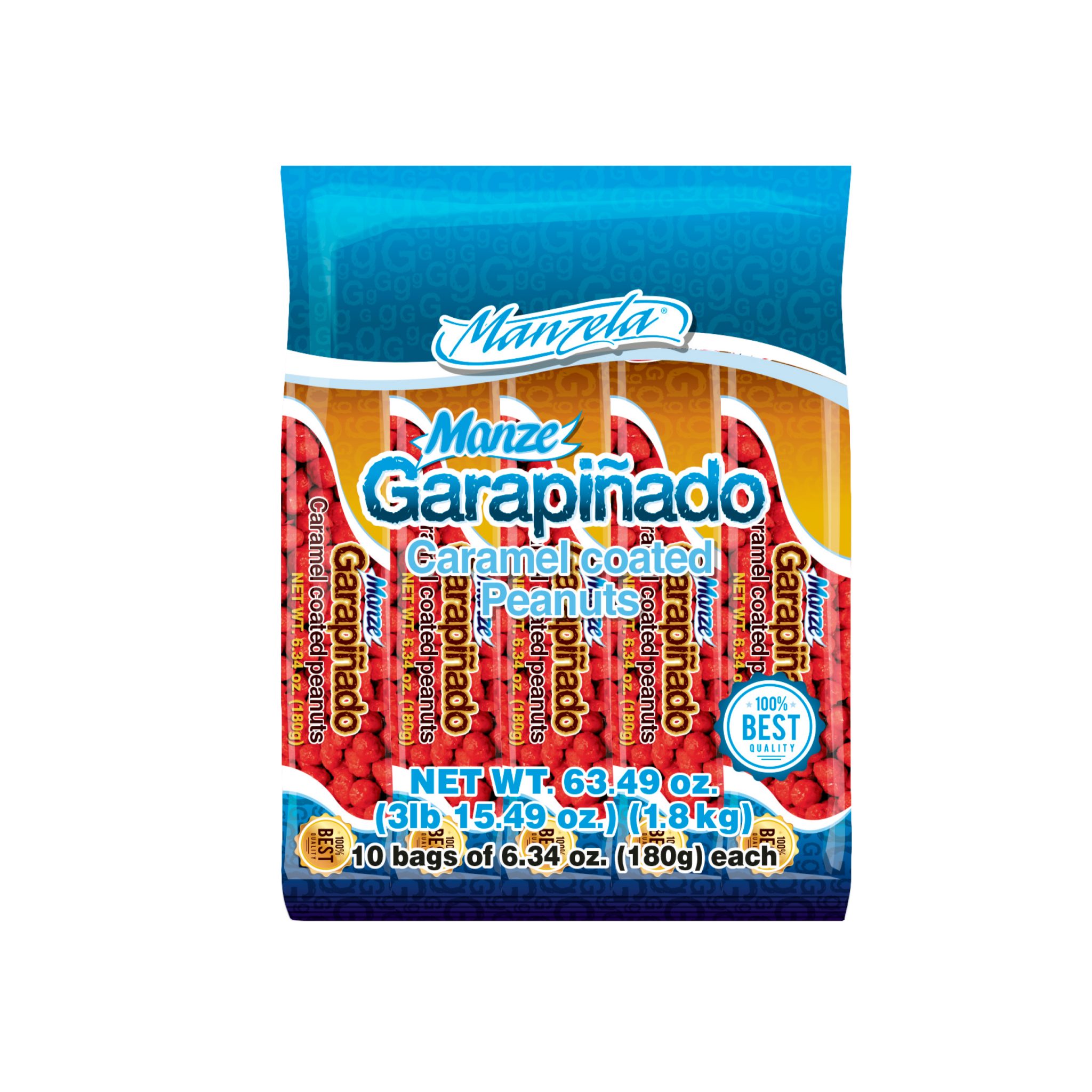 MANZELA GARAPIÑADO 1/10/180 GRMS. - Importmex