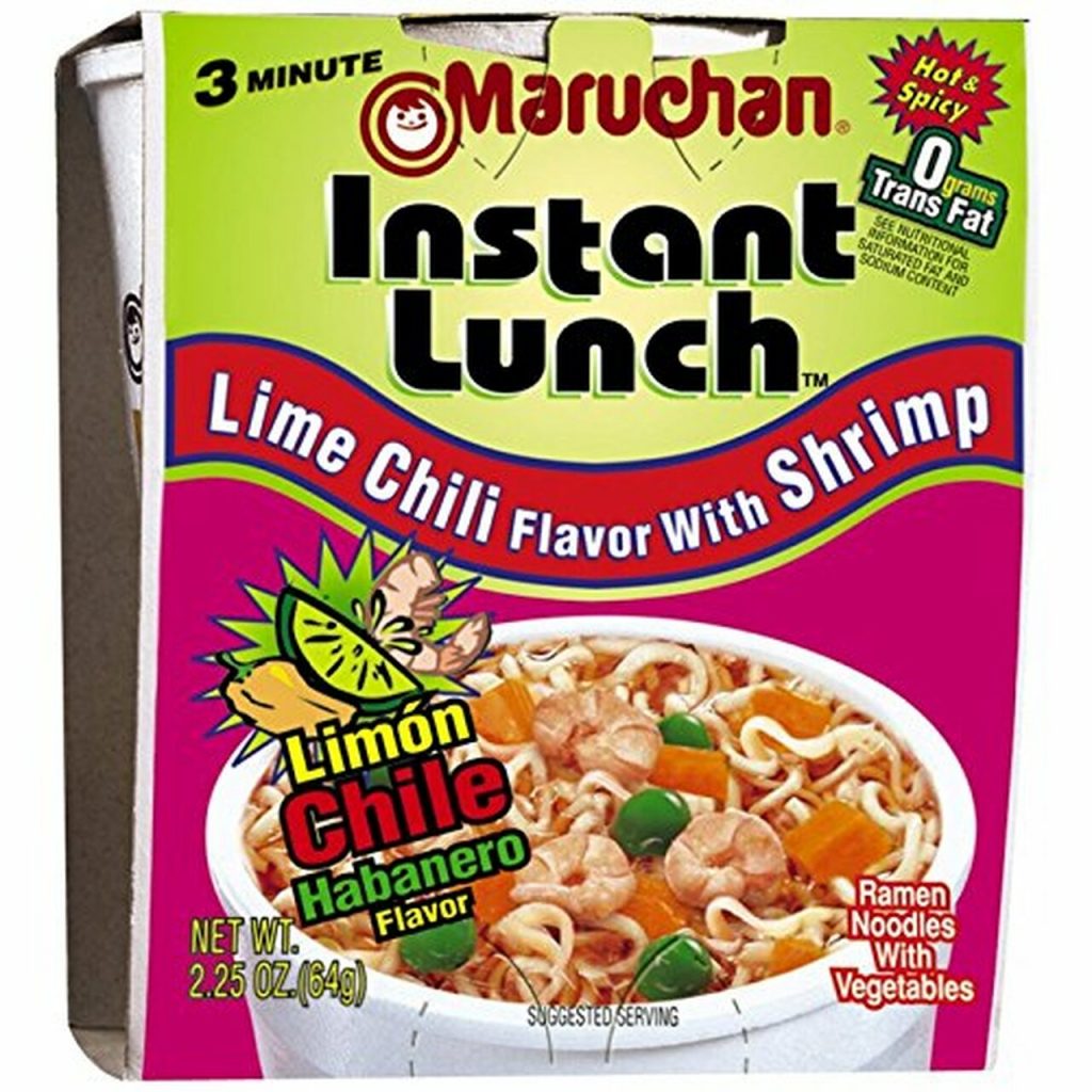 MARUCHAN SHRIMP CHILI LIME 12/2.25 - Importmex